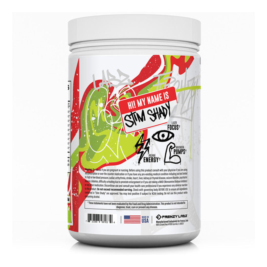 Stim Shady Pre Workout | Frenzy Labz – NutriCartel