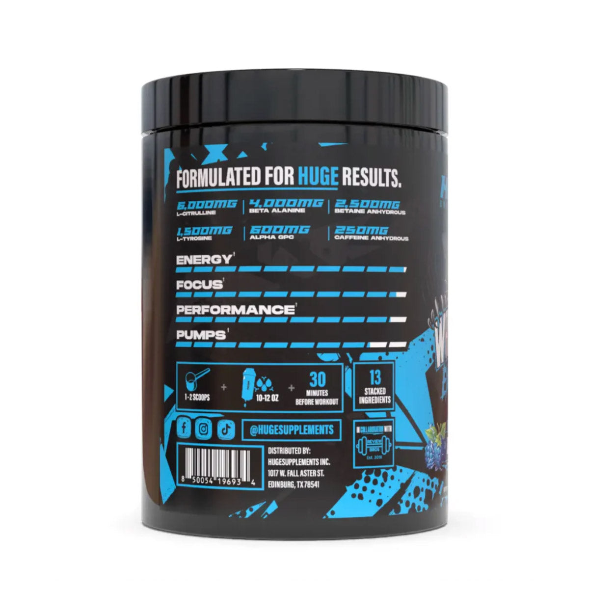 Wrecked Extreme Pre Workout – NutriCartel
