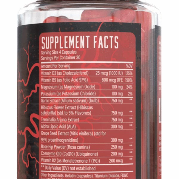 Vital Blood Pressure Support | Huge Supplements – Nutrition Cartel