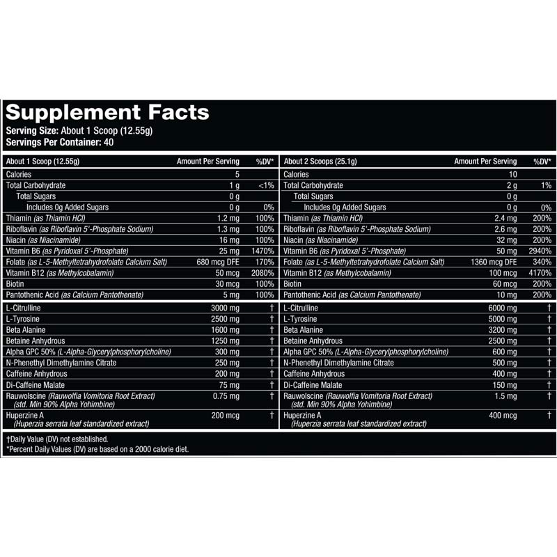 Gorilla Mode High Stim Pre Workout – NutriCartel