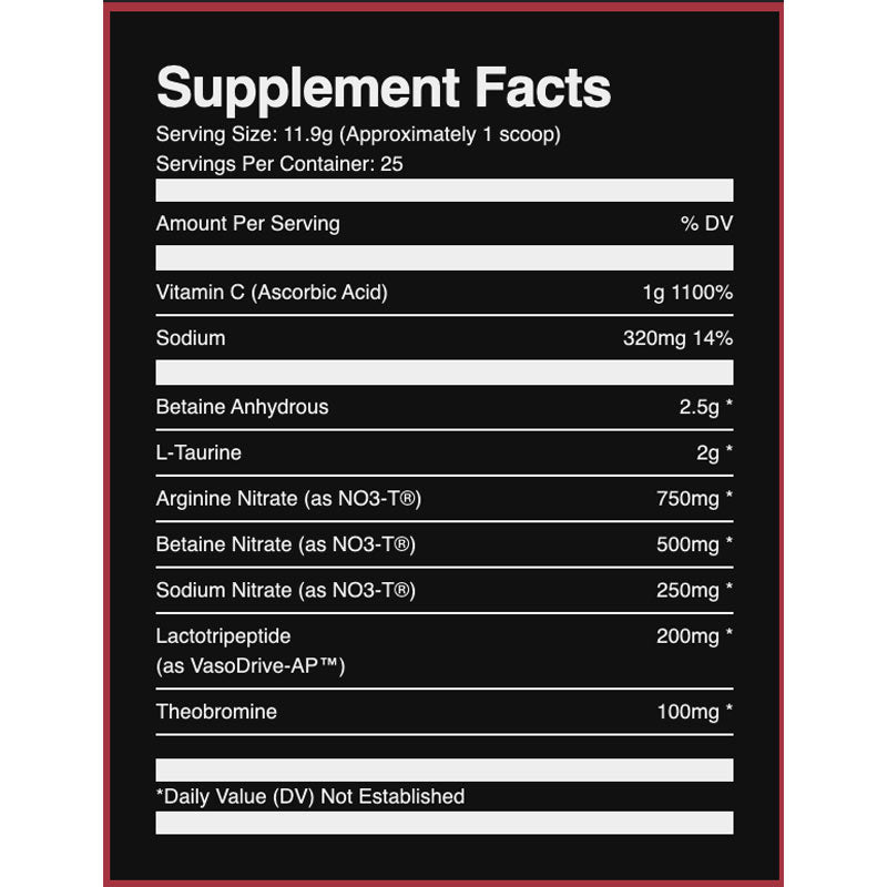 Ryse Pump Pre Workout – Nutrition Cartel